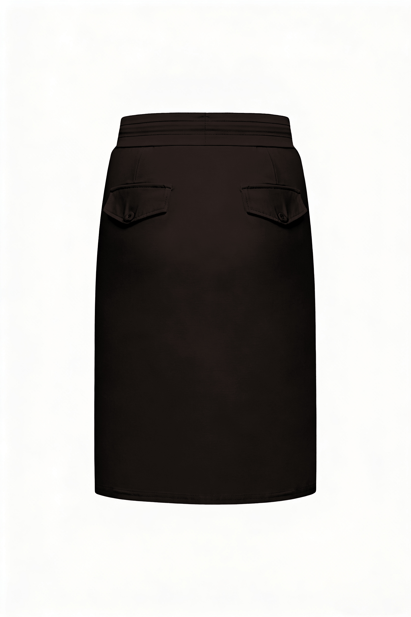 Midi Rok Mandy Triple Nine Donker Bruin 7201 - Pien & Lien