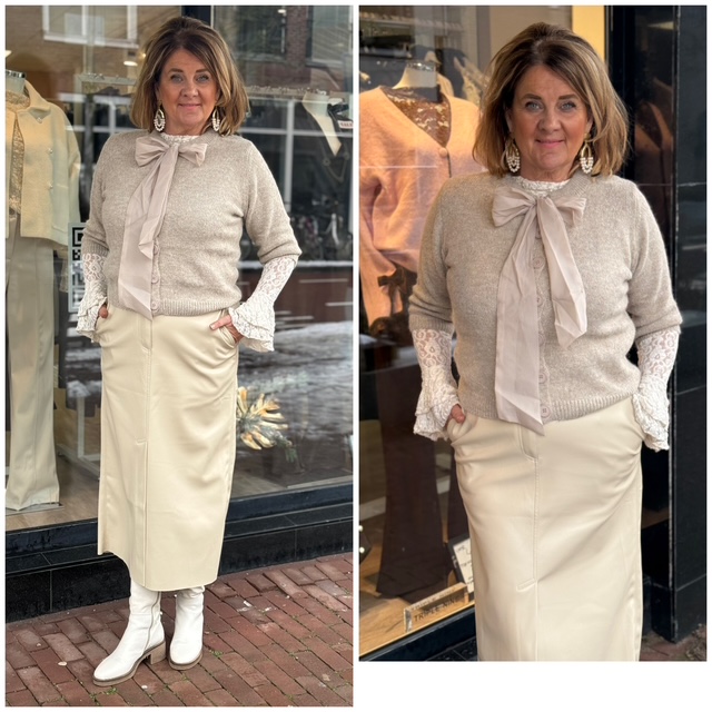 Vest Alice met strik Kit - Pien & Lien